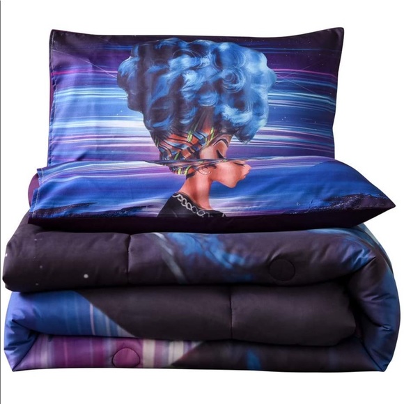 NTBED | Bedding | Ntbed Girl Comforter Set Exotic Style Cool Lady ...